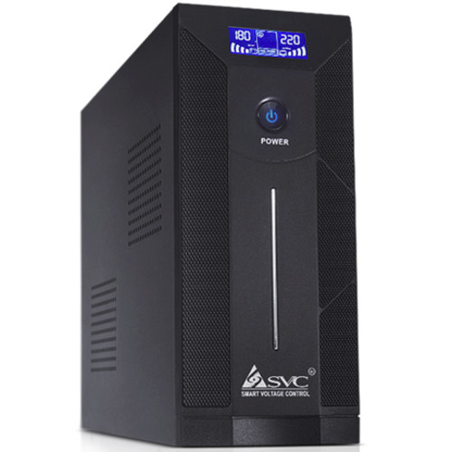 Источник бесперебойного питания SVC W-1000L (Линейно-интерактивные, Напольный, 1000 ВА, 600 ...